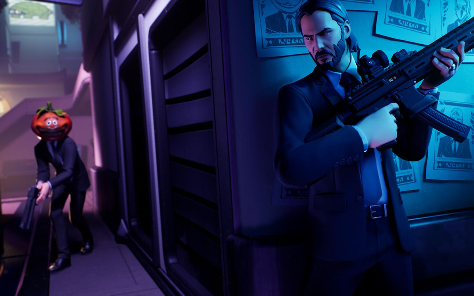 【2019.5】【堡垒之夜】 约翰·威克——《威克的赏金》限时模式...