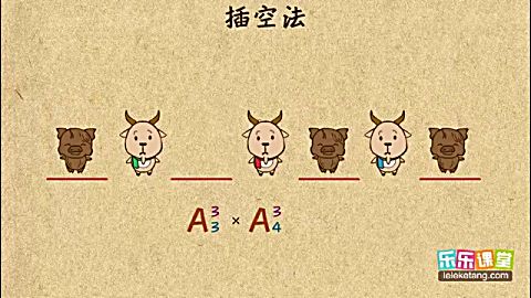 小学奥数四年级 插空法