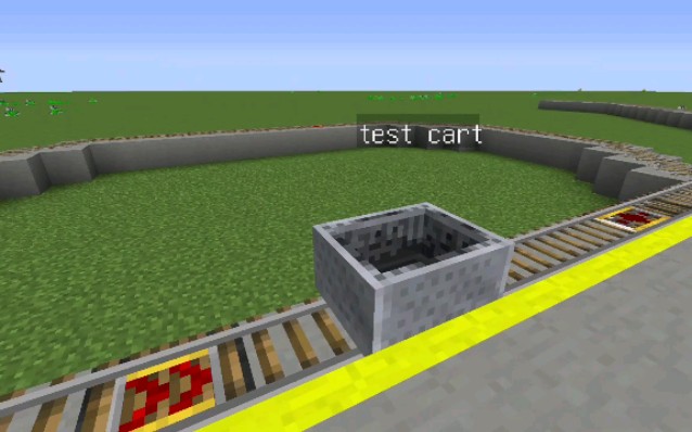 [minecraft]railcraft模组-车站自动装置实验