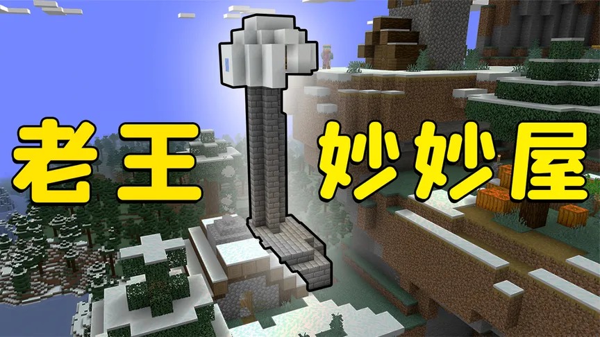 我的世界:一个速通种子,出现老王妙妙屋,这合适吗?