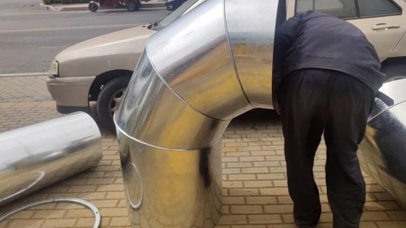 纯手工制作大型弯头,过程详细易懂,看完你肯定能学会