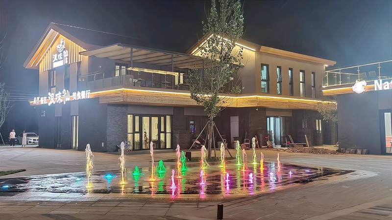 广场戏水互动喷泉,夏季必备引流项目