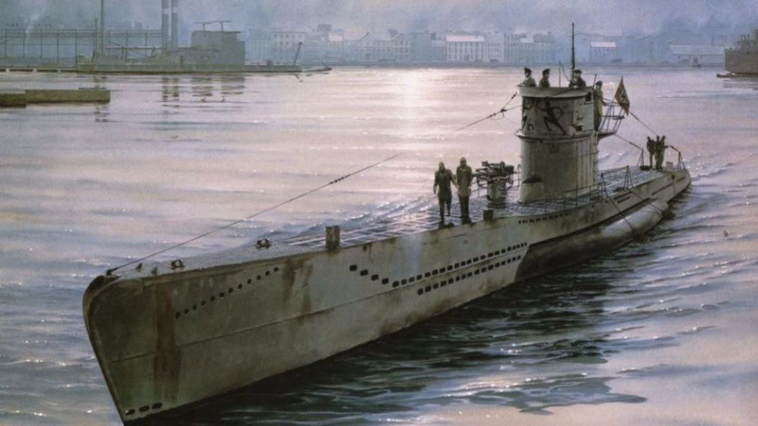 二战中,纳粹潜艇神出鬼没,经常在悄无声息中干掉对手