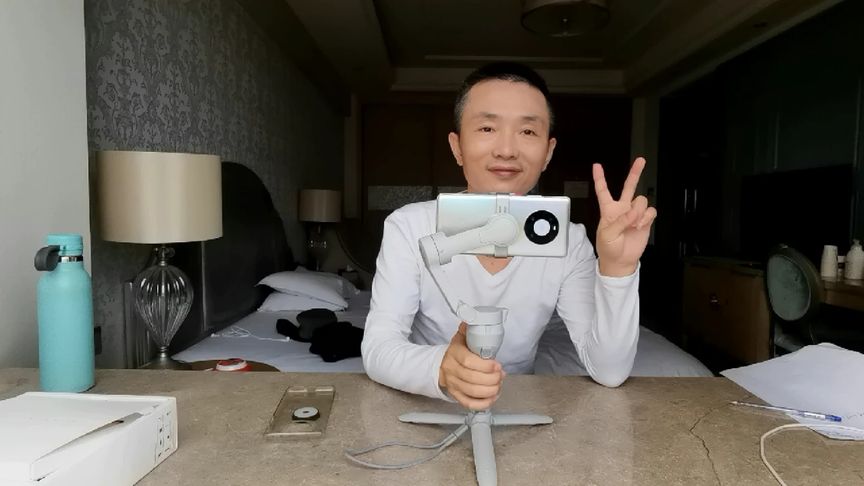 小白首玩大疆OM4手机云台