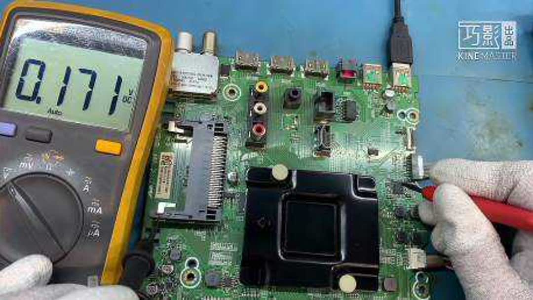 电视机没有声音,此类功放电路维修注意工作条件有区别于普通功放