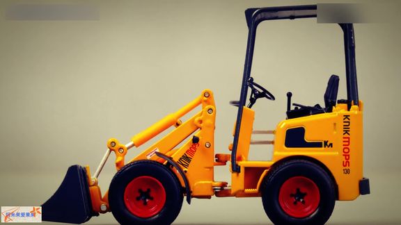 【工程机械比例模型】Knikmops KM130 小型装载机比例模型开箱