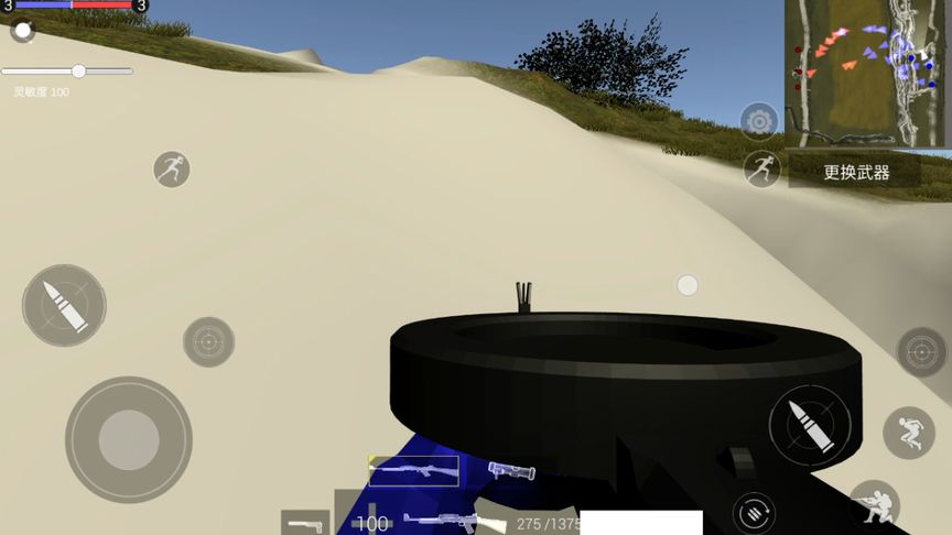 今天我们玩的是战地模拟器。