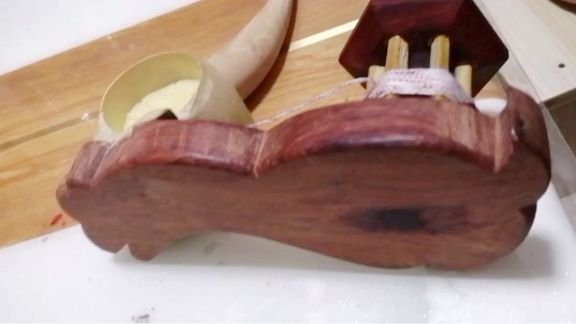 纯手工制作墨斗