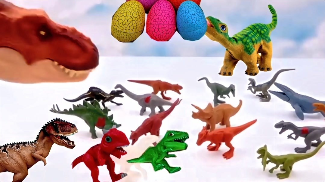 拼装侏罗纪恐龙玩具时代,机械霸王龙