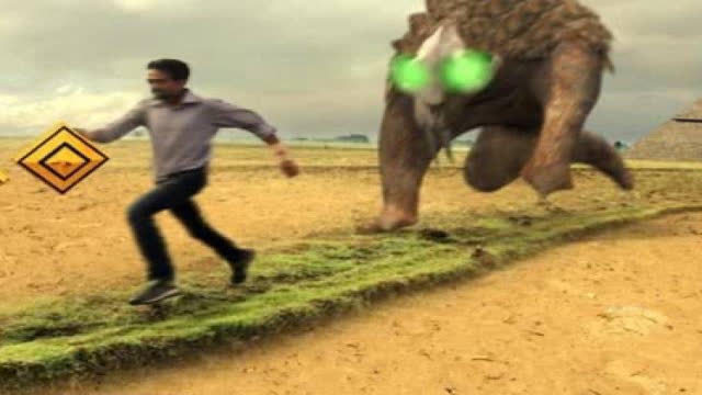 真人版神庙逃亡,小伙机智躲过一劫,最后却被怪物耍了!