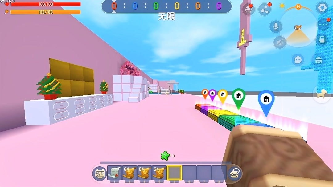 迷你世界:小兔子躲猫猫,小伙伴不按套路玩,怎么还追着撸星越