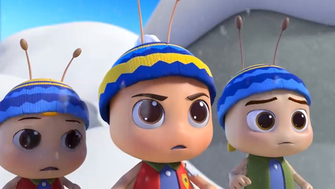 雪崩袭击,羊羊行动队是被埋进去了