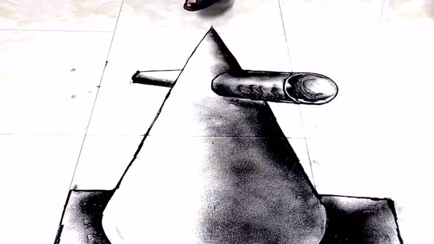 地面立体画震撼来袭