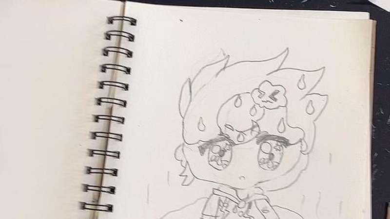 迷你世界雷光绘画