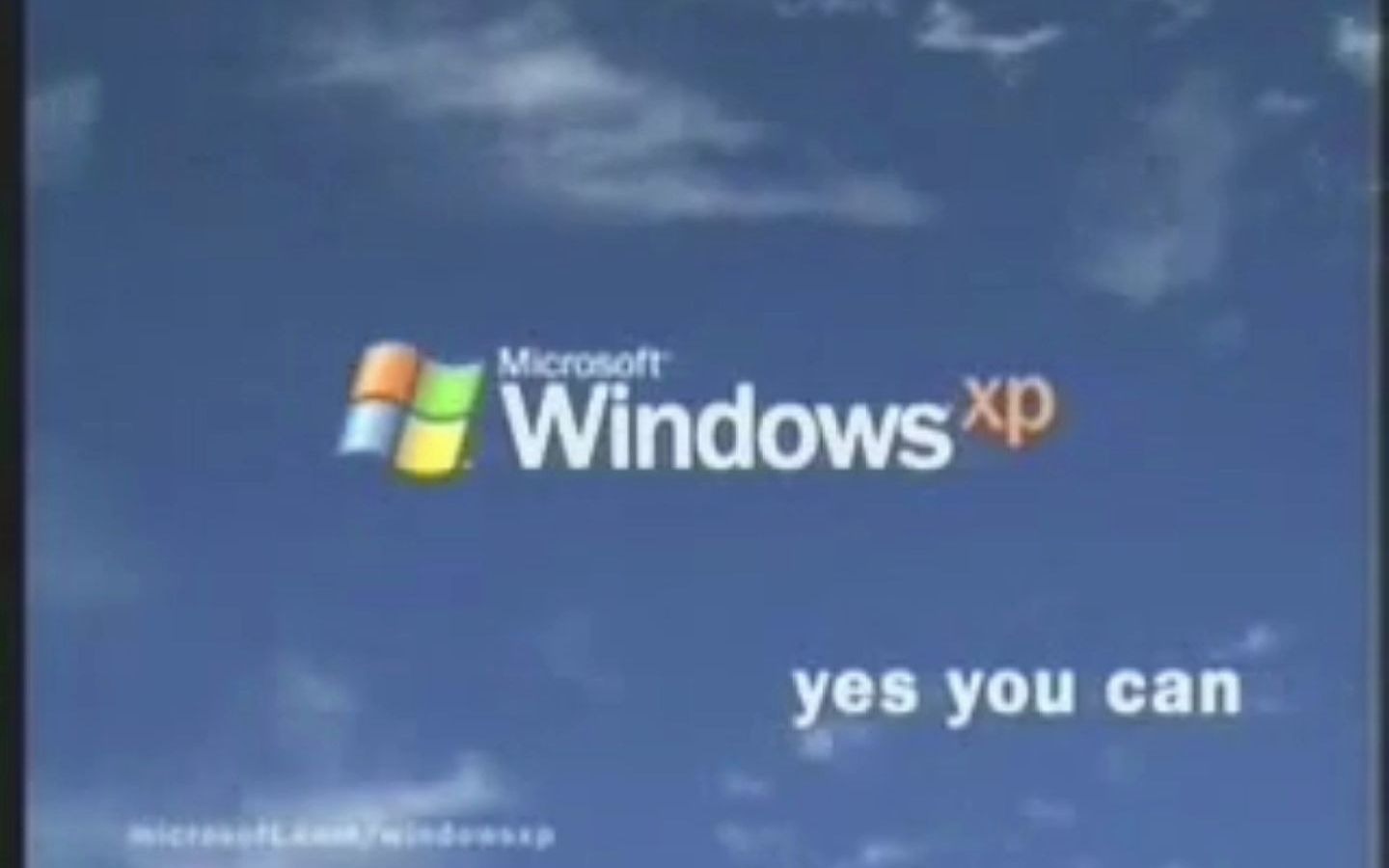 把WindowsXP的宣传广告的BGM换成香蕉君的bgm会变成怎么样?