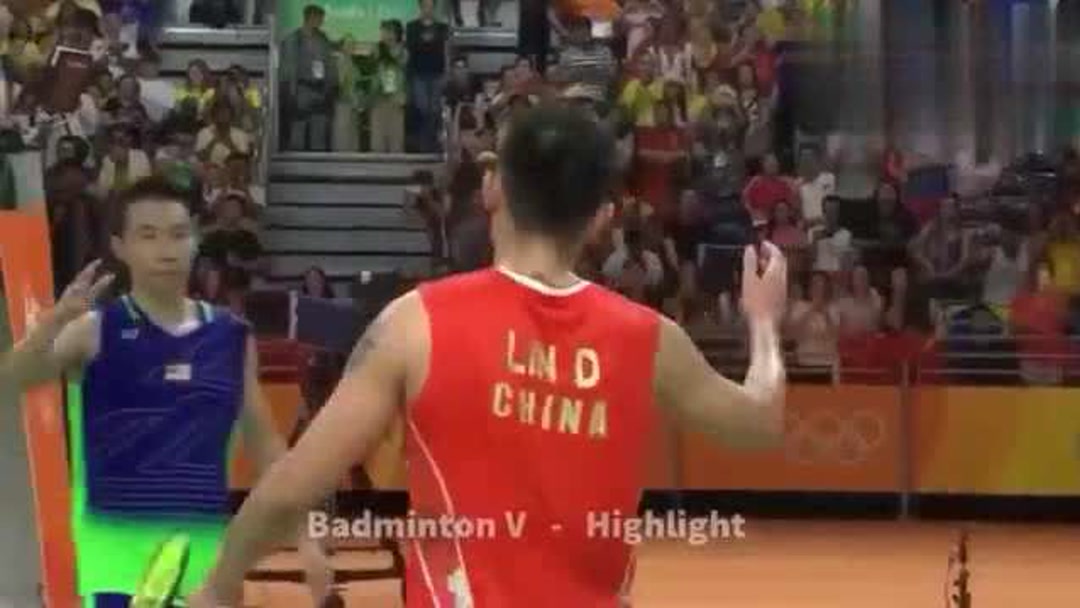 回顾:里约奥运会,李宗伟战胜林丹,不禁跪地哭泣