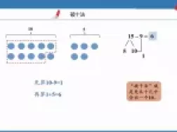 2第三课时 十几减9-一年级下册 2 20以内的退位减法