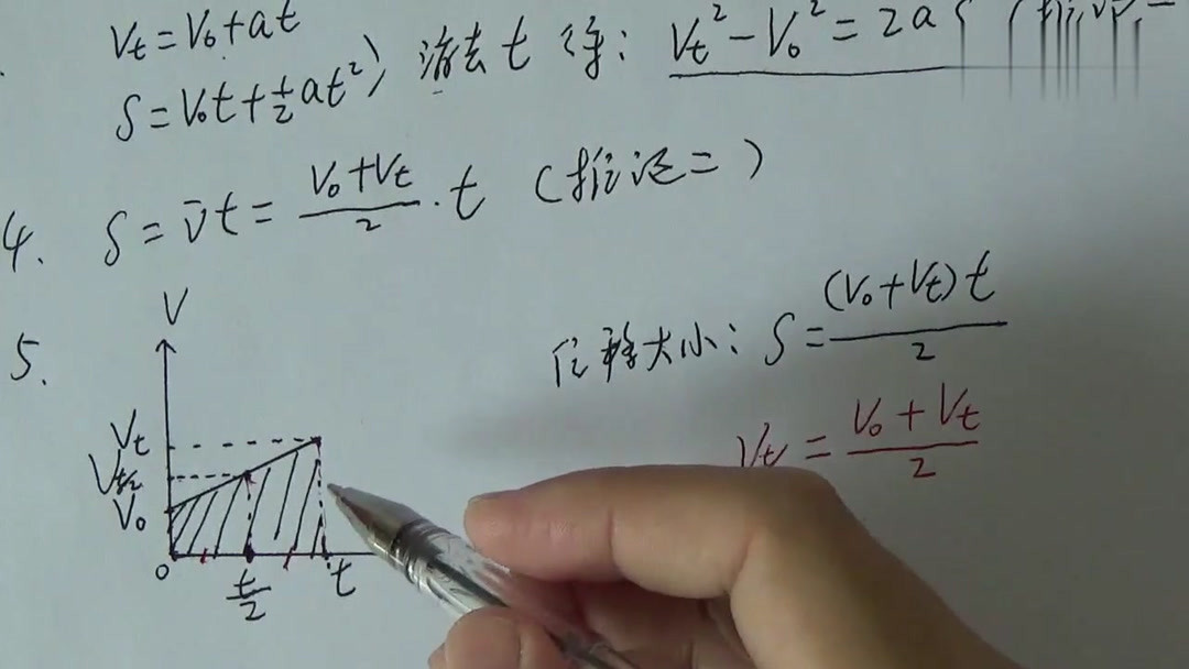 匀变速直线运动的基本规律和推论