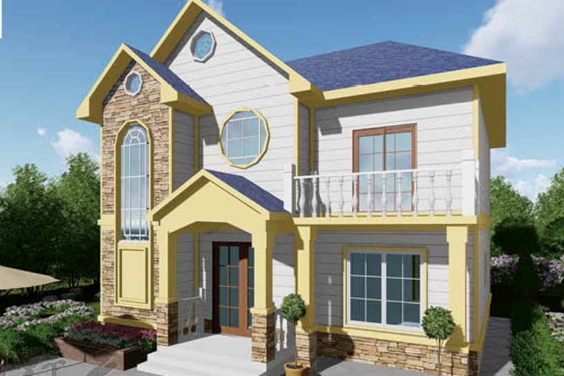 农村宅基地小如何设计小户型自建房别墅图纸?