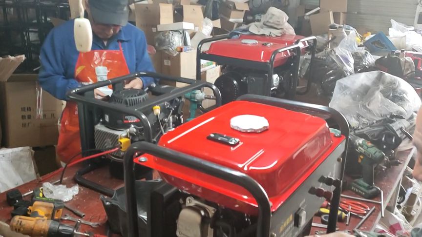 在家闲着不如在家动手创业,24伏驻车发电机增程器看我是怎么干的