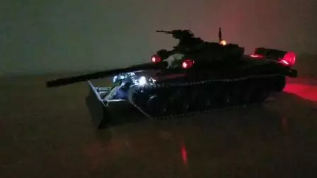 俄罗斯主战坦克T90模型静改动