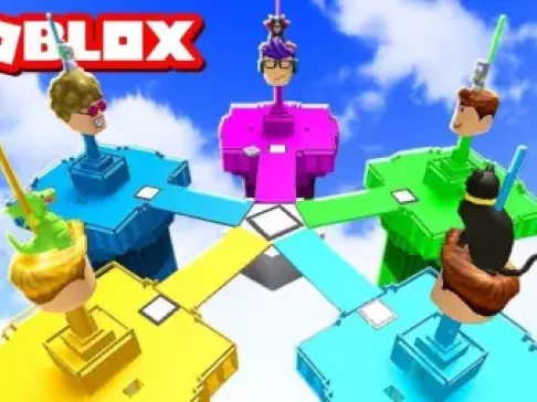 小飞象解说✘Roblox2018战地模拟器 火箭筒炸弹轮番轰炸! 敌军全面...