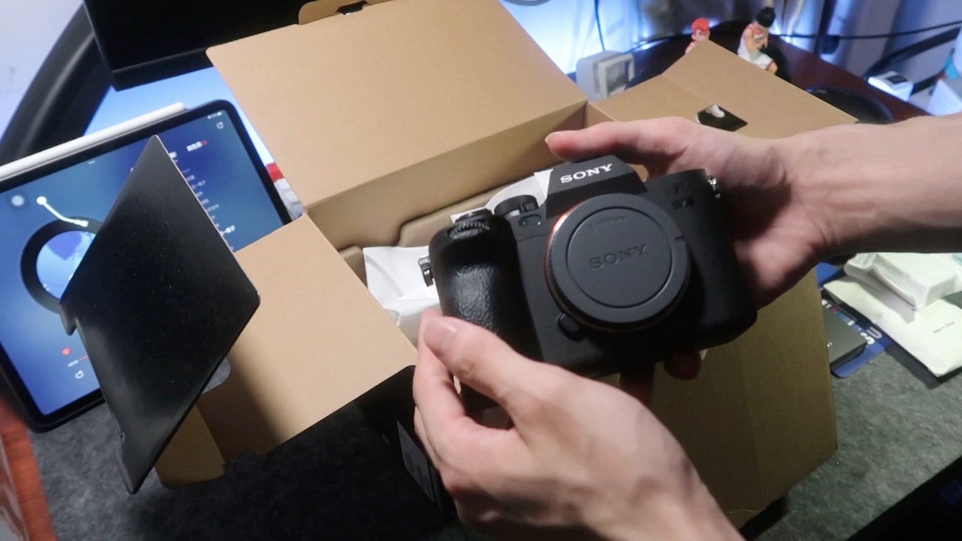 索尼A7M4开箱(定格动画