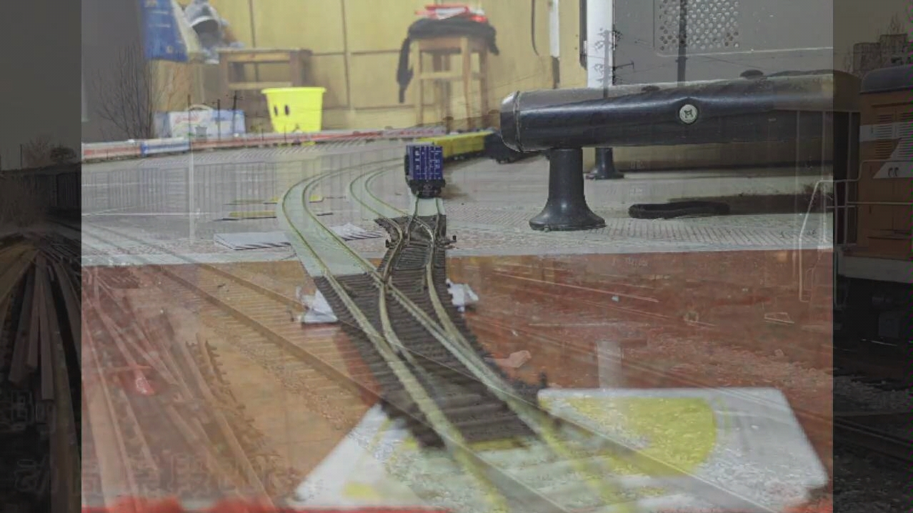 火车模型--前方展望及后方展望第一视角