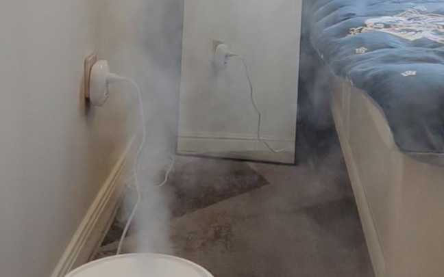 加湿器雾太大,人已经吸嗨了