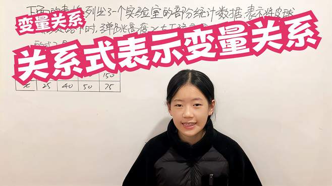 初中数学重难点,变量之间的关系,用关系式表示变量间的关系