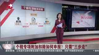 个税专项附加扣除如何申报