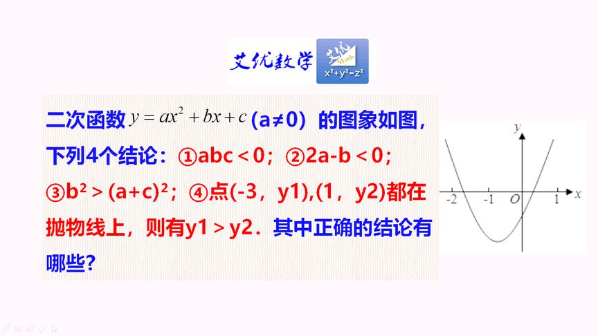 九年级数学重难点,二次函数的性质,也是中考的重要考点!