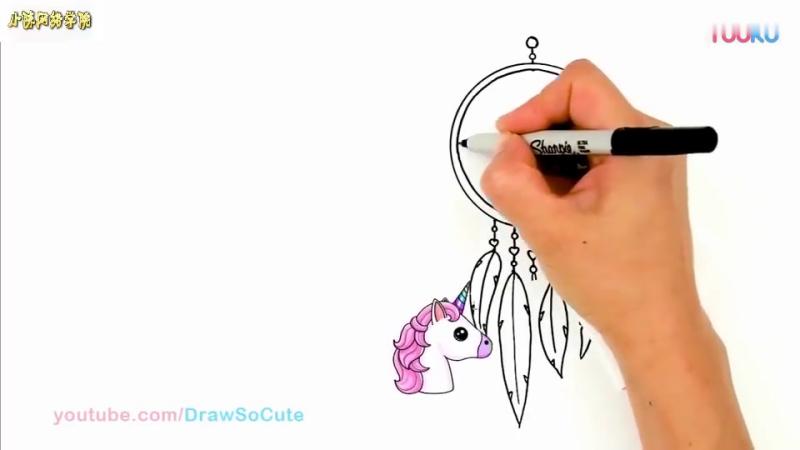 如何轻松地画一个捕梦网