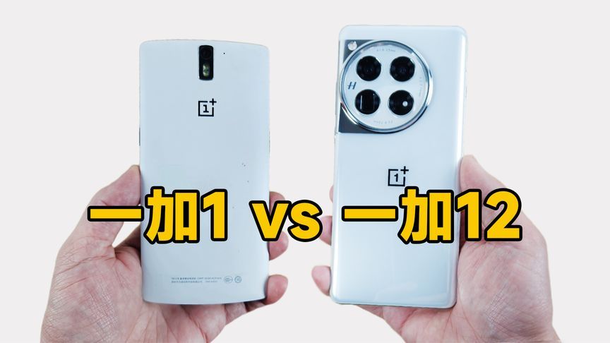 一加1对比一加12:十年发展,小树苗成长为参天大树