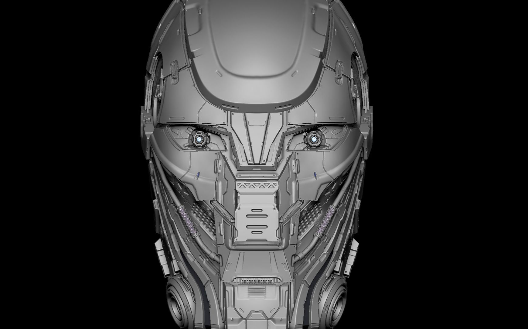 【ZB硬表面】zb快速制作机器头部