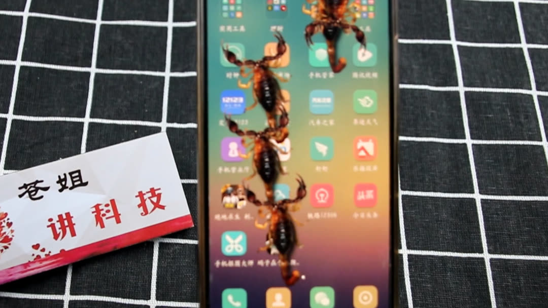 教你在手机上养几只蝎子,别人移动你手机他就会爬出来,太可怕了