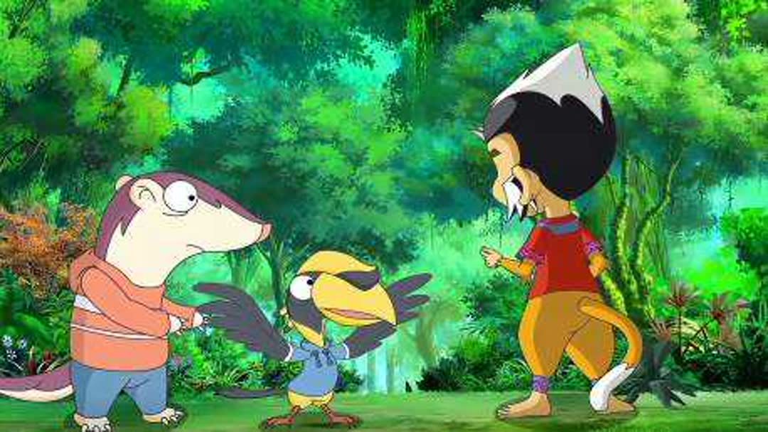 森林使者:小鸟真是可爱,和大家一起玩,这多棒啊