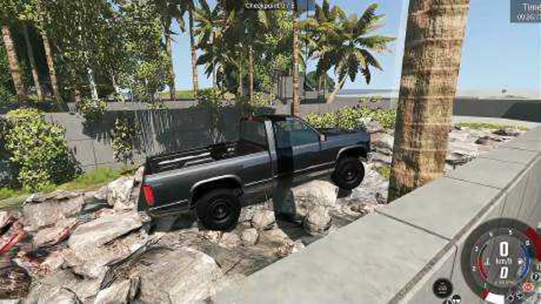 让我开着皮卡车越野,最后玩得直接退游戏了!