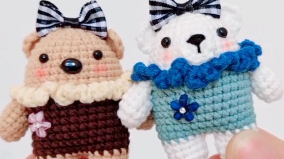 #钩针玩偶 #钩针编织 #手工制作