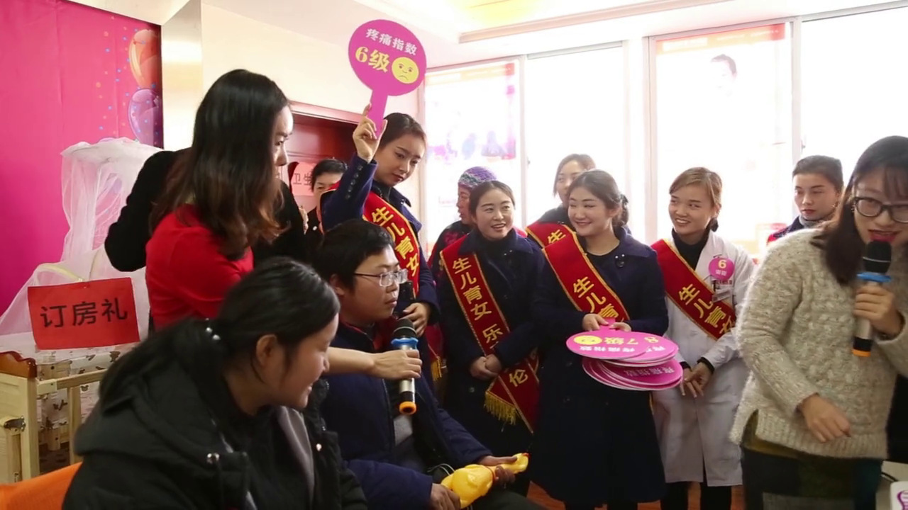 男子体验生孩子,全程淡定面不改色