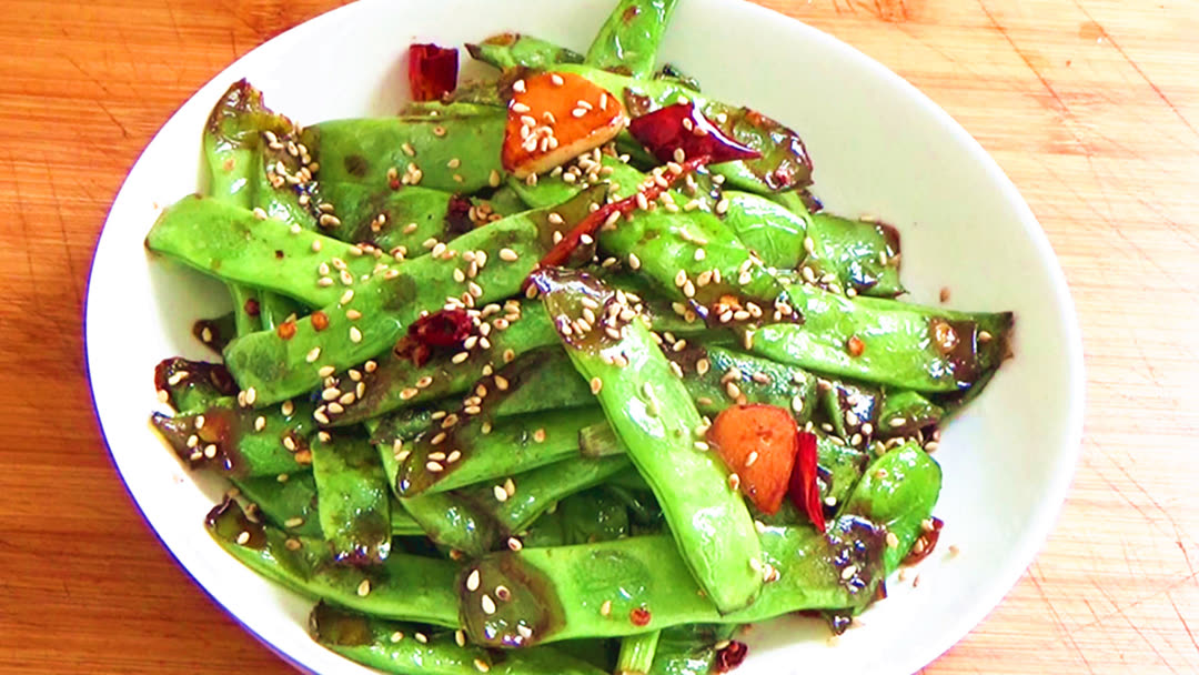豆角最好吃的做法,简单易学的家常菜,外焦里嫩,夏季吃的下饭菜