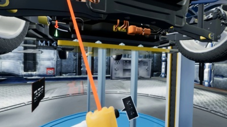 VR职业教育模拟实训(新能源汽车)——流程演示