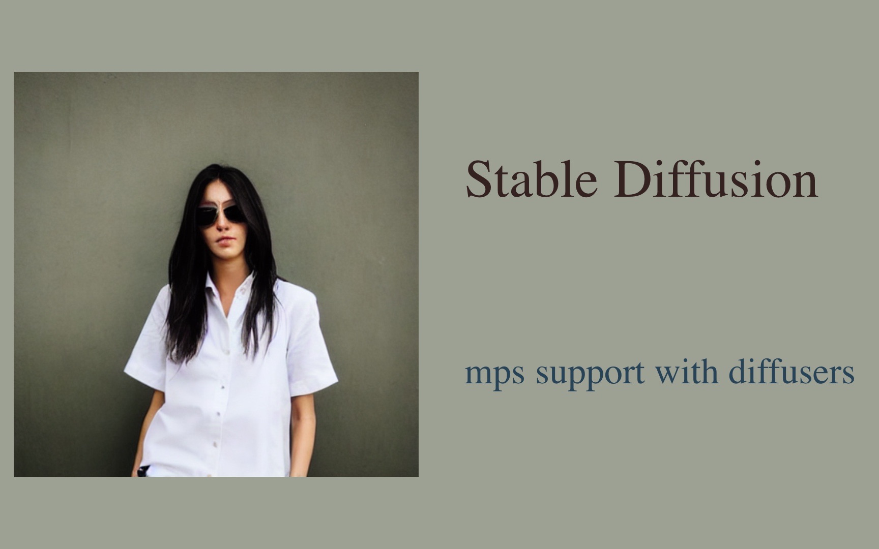 Stable Diffusion diffusers版本,面向苹果芯片的增强