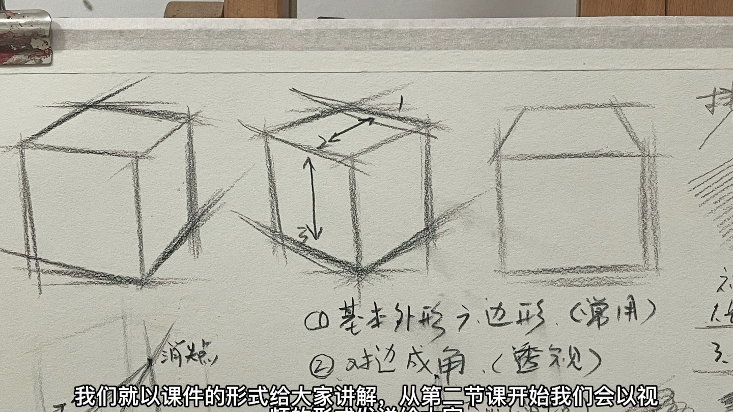 【中考美术基础】素描几何第一课