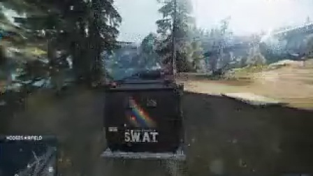 极品飞车17 修改器新车 swat 机场试跑