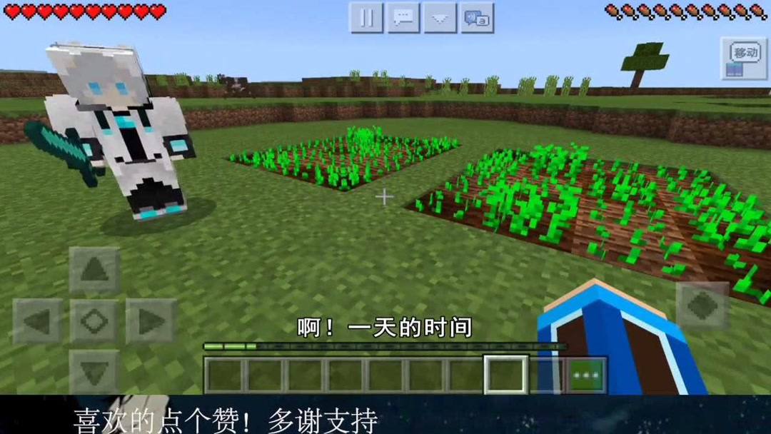 【呆呆解说】我的世界:爆爆为难熊孩子,要他一天内种出胡萝卜!