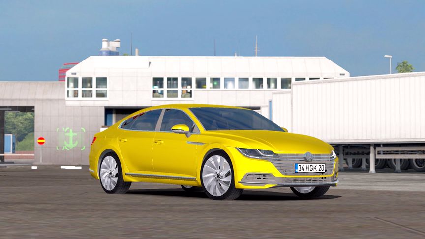 「干部来袭」欧洲卡车模拟2:最美大众轿车 Volkswagen Arteon 2018
