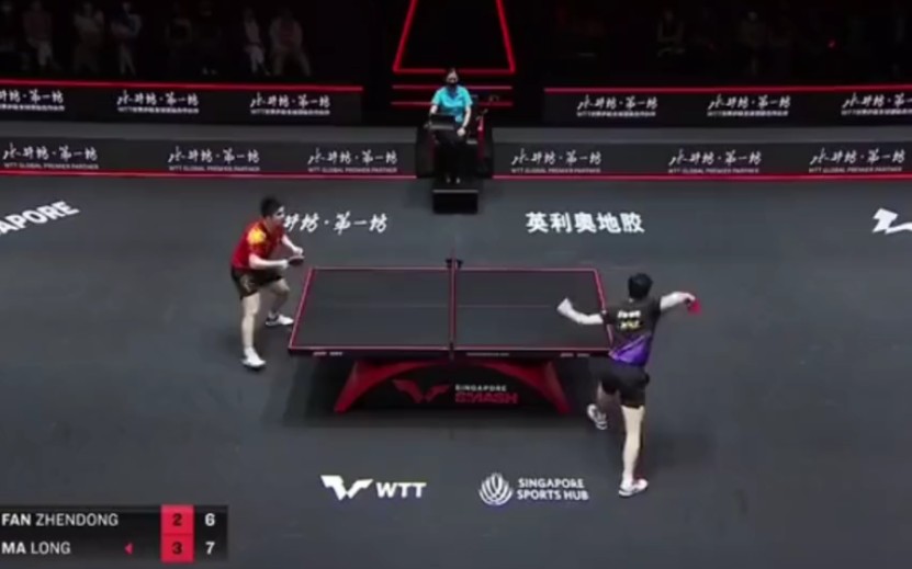 樊振东wtt精彩多板相持球 #樊振东#乒乓球比赛