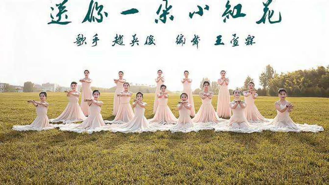 奖励努力乐观面对生活的人!浪漫抒情编舞《送你一朵小红花》