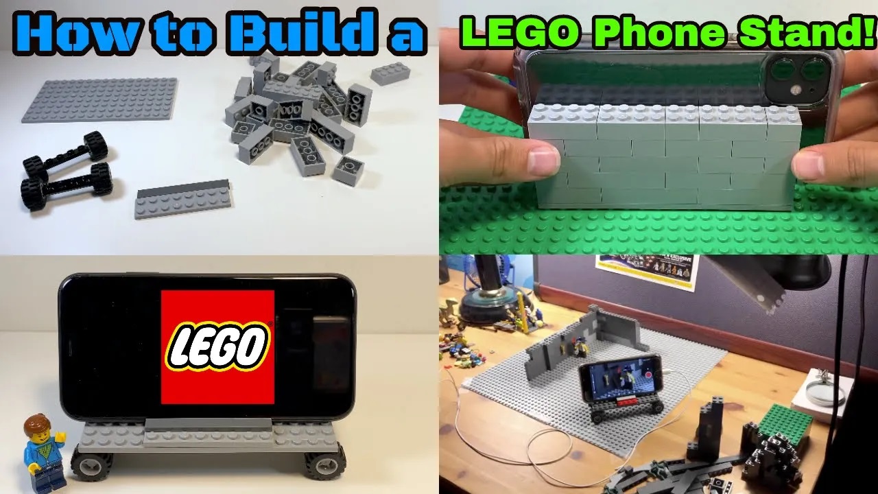 教你拼一个拍摄定格动画用的手机支架